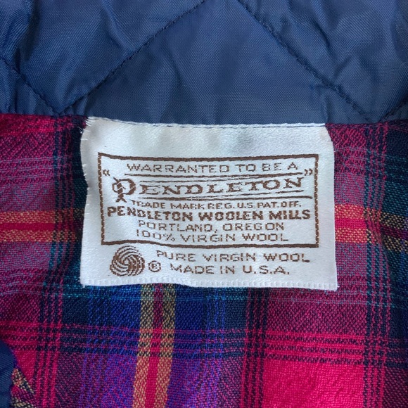 Pendleton | Tops | Womens Pendleton Long Sleeve Button Down Flannel ...